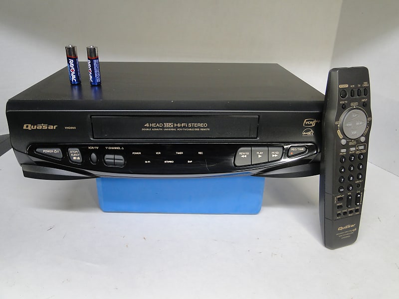 Quasar VHQ860 HiFi Stereo VCR - Excellent Picture and | Reverb