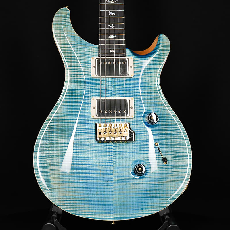 PRS Wood Library Custom 24 10 Top Stained Flame Maple Neck | Reverb