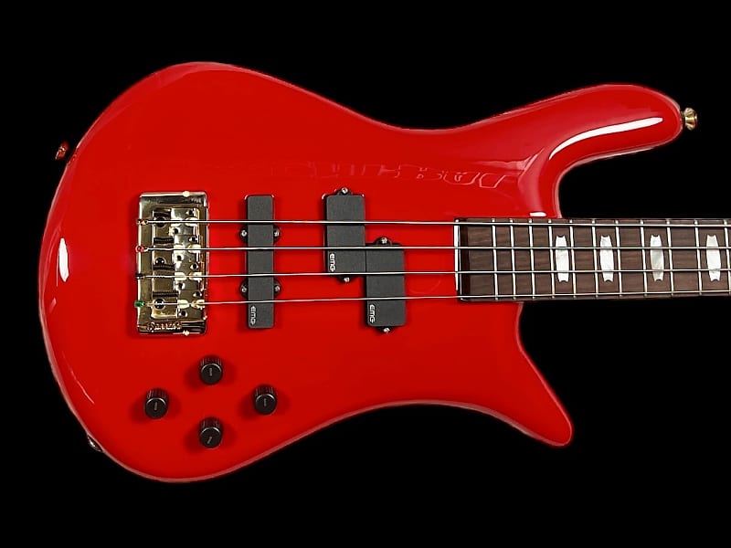 Spector Euro 4 Classic, Gloss Red with Rosewood Fingerboard | Reverb