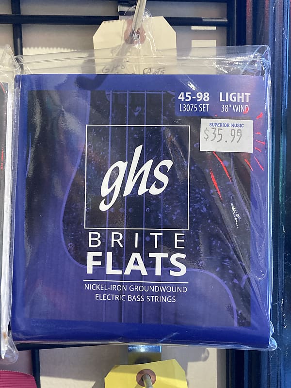 GHS Brite flats 45-98 2023 | Reverb