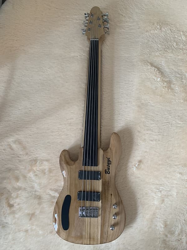 8 String Bass /5 String Fretless Bass Busuyi Double Neck | Reverb UK