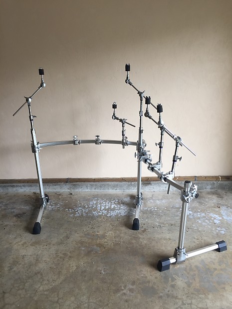 Yamaha Hexrack II drum rack system 2015 Matte Aluminum w/ | Reverb