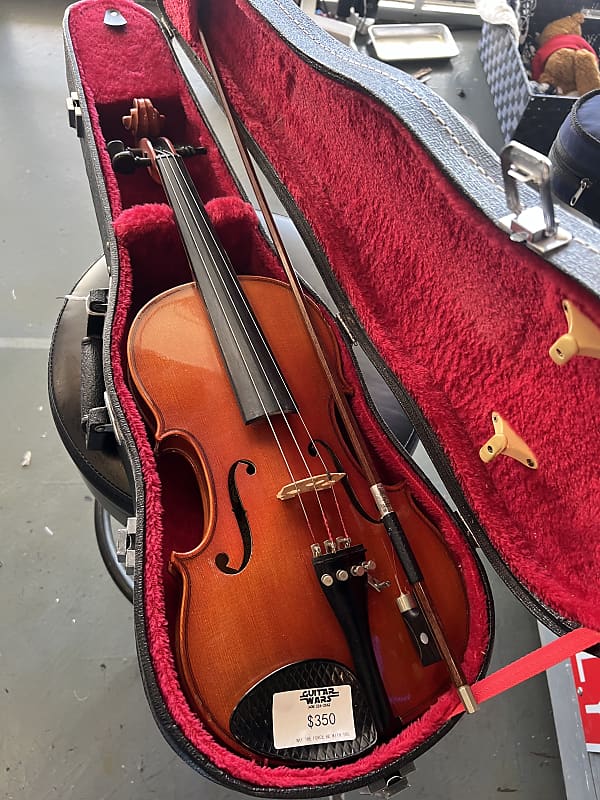Karl Knilling 4/4 violin 80/2000s - Natural | Reverb