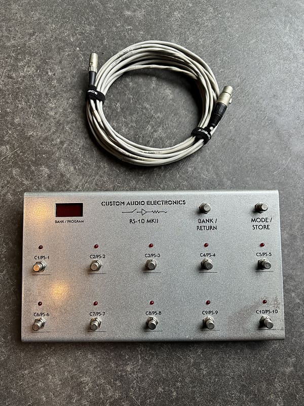 Custom Audio Electronics RS-10 MKII 2000’s - Silver | Reverb