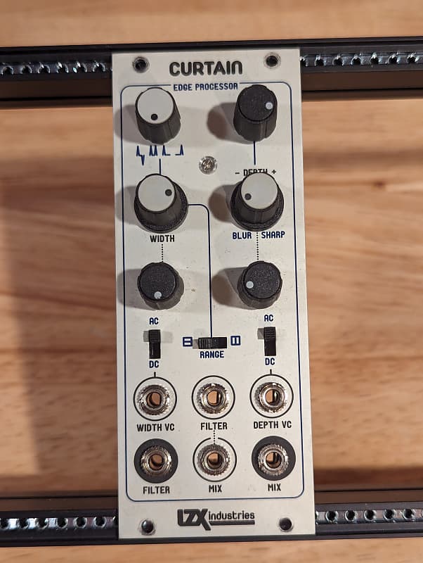 LZX Curtain video synth module - 2016 Silver | Reverb