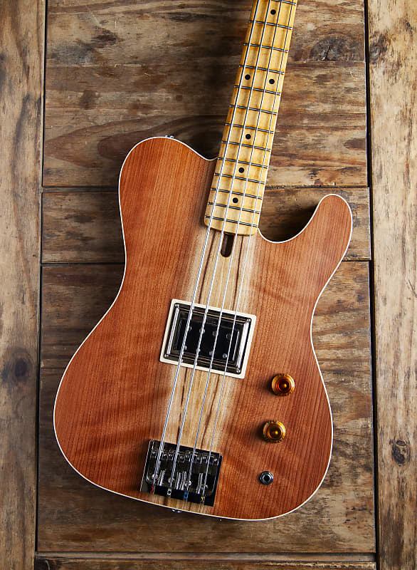 Island Instruments TeleBASSter - Hollowbody Roasted Swamp Ash | Reverb