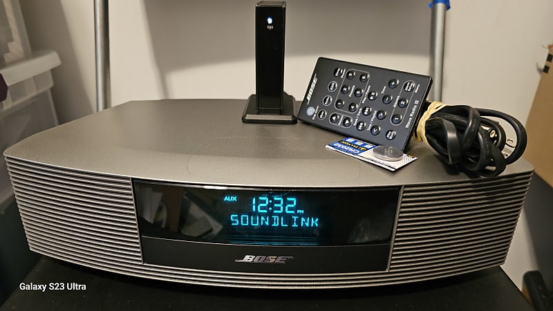 Bose Wave Radio III & SoundLink Bluetooth Adapter | Reverb