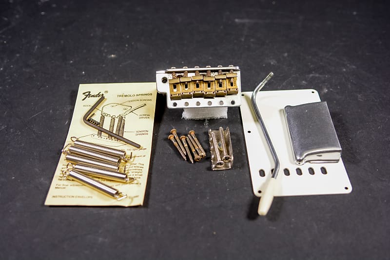 Fender Custom Shop Stratocaster Tremolo Bridge Assembly | Reverb