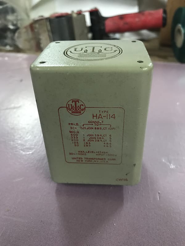 UTC HA-114 Preamp Output Transformer | Reverb Australia