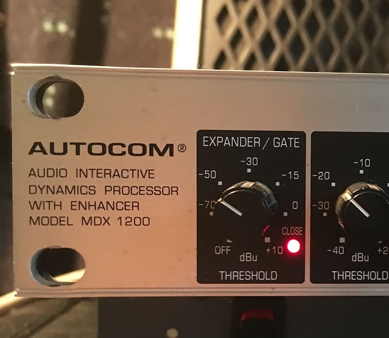 Behringer MDX 1200 Autocom Dynamics Processor w Enhancer | Reverb