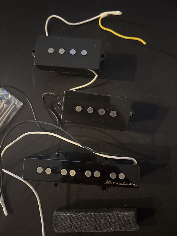 Fender Noiseless PJ Bass Pickup Set | Reverb