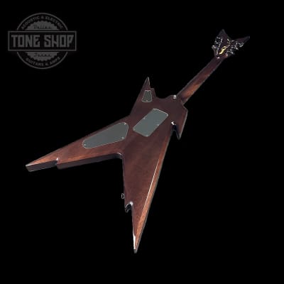 Dean USA Custom Shop Dime Razorback Trans Black w/case | Reverb