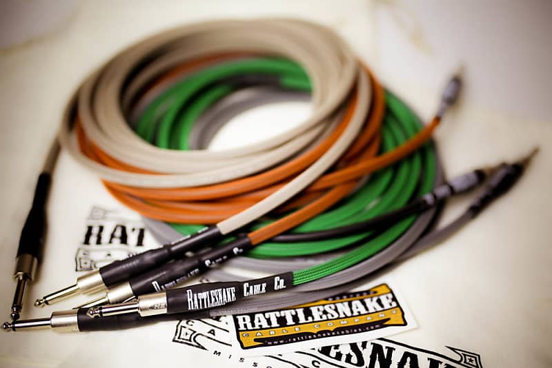 Rattlesnake Cable Company Custom 15' Standard Cable with | Reverb