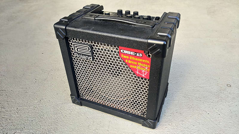 Roland Cube 15 - Compact guitar amplifier with 15-watt output | Reverb