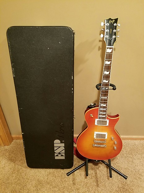 ESP Eclipse II 2005 Flamed Sunburst | Reverb