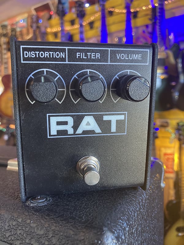 ProCo RAT Distortion Overdrive Pedal RAT 2 Black | Reverb