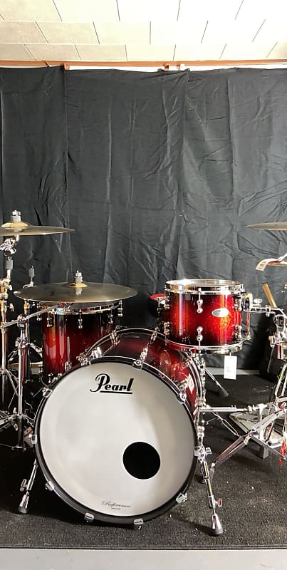 Pearl Reference Pure 2017-2020 - Scarlett Sparkle Burst | Reverb