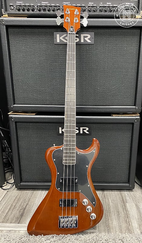 Dunable R2 Bass DE 2022 Gloss Transparent Brown | Reverb