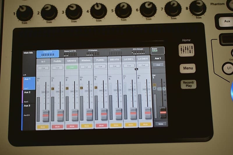 QSC TouchMix-8 | TouchMix 8 Digital Mixer in Excellent | Reverb