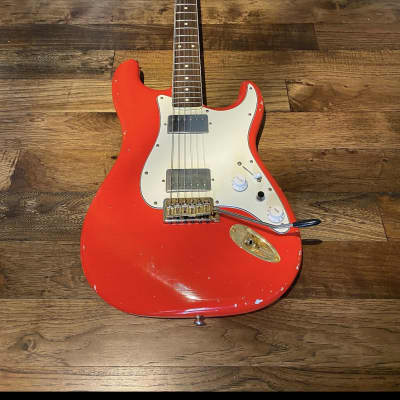 MJT Stratocaster Fiesta Red- Free shipping! | Reverb