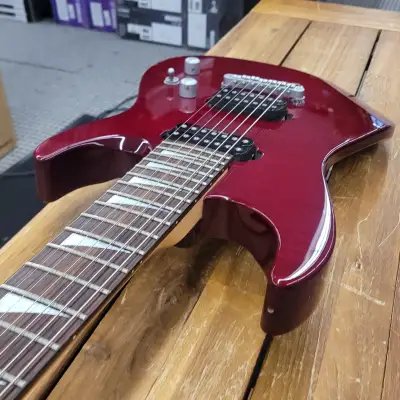 Jackson DR7 7-string Flame Top MIJ Red | Reverb