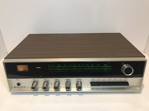 Scott Stereomaster 636 1971 Silver Face vintage stereo | Reverb