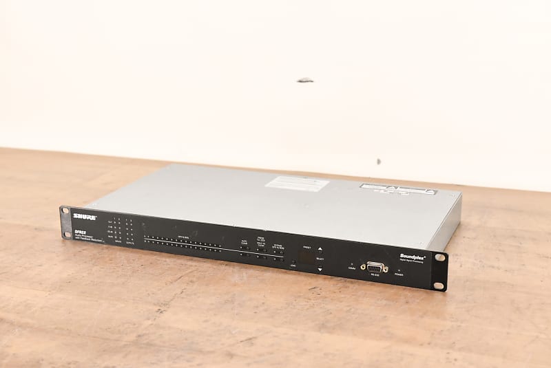 Shure DFR22 2-in/2-out Audio Processor (church owned) | Reverb UK