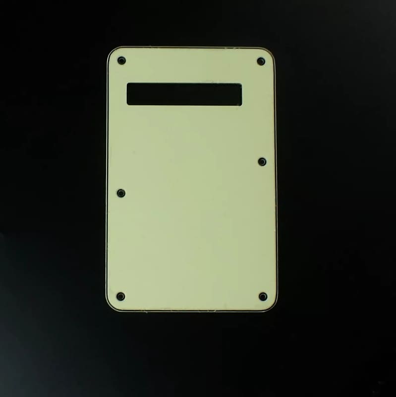 Standard Strat Style Guitar Cavity Cover Tremolo Back Plate | Reverb