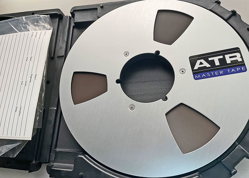 ATR Magnetics Master Tape 1/2" x 2500' 10.5" Metal Reel W/ | Reverb
