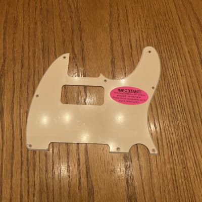 Warmoth Hybrid Telecaster Pickguard 2023 Parchment | Reverb