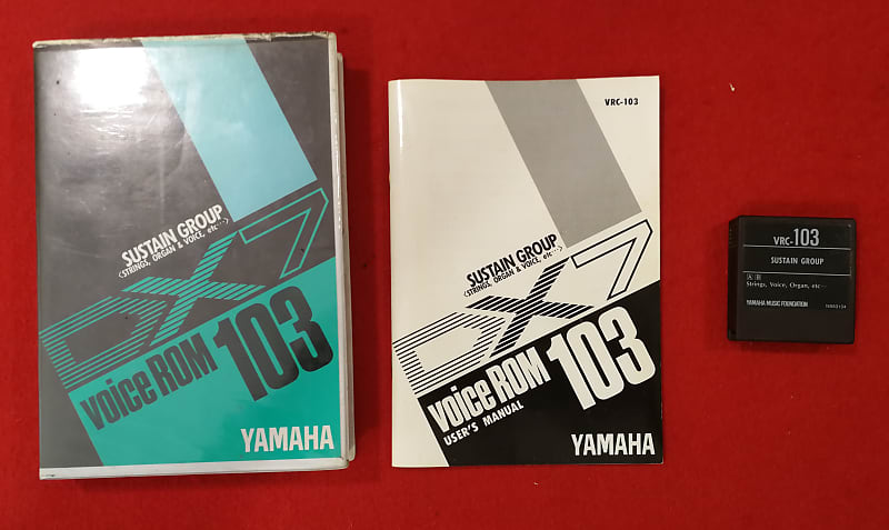 Yamaha Dx7 Vrc 103 | Reverb