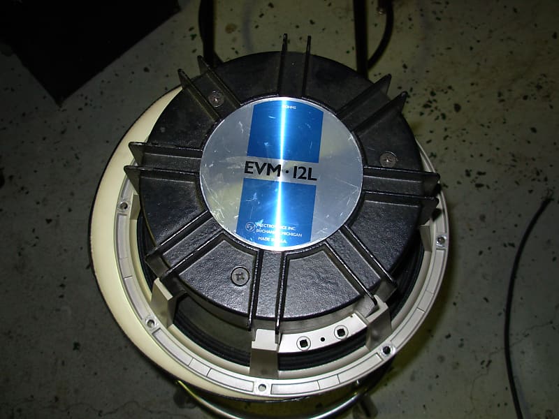 Electro Voice (2) two of them EVM-12L 1970's | Reverb