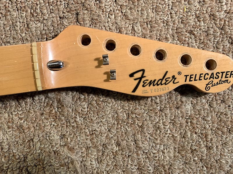 Fender 72 Telecaster Custom Neck 3 Bolt 1995 Natural | Reverb
