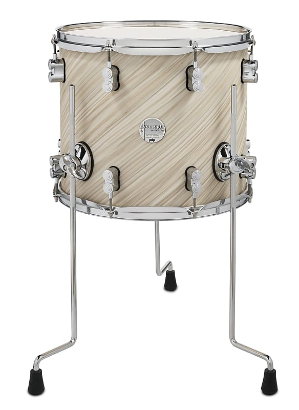 PDP Concept Maple 12x14 Floor Tom Twisted Ivory Finish Ply | Reverb