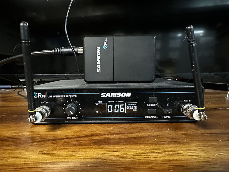 Samson Wireless UHF Receiver CR99 2019 - Black | Reverb