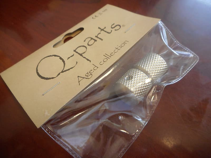 Q-Parts Aged Collection Half-Dome Knobs (2) For '53 Tele - | Reverb