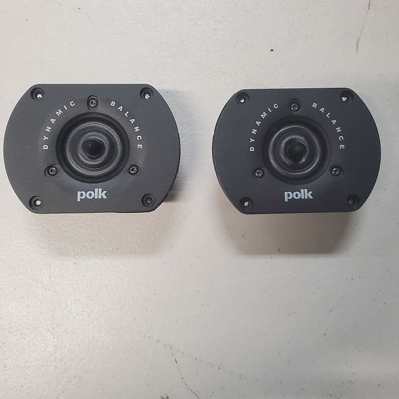 Polk/vifa tweeter pair Tweeters 2000 - Black | Reverb
