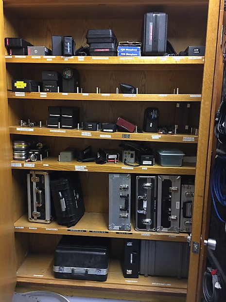 Custom Made Microphone locker 1980 Brown | Reverb