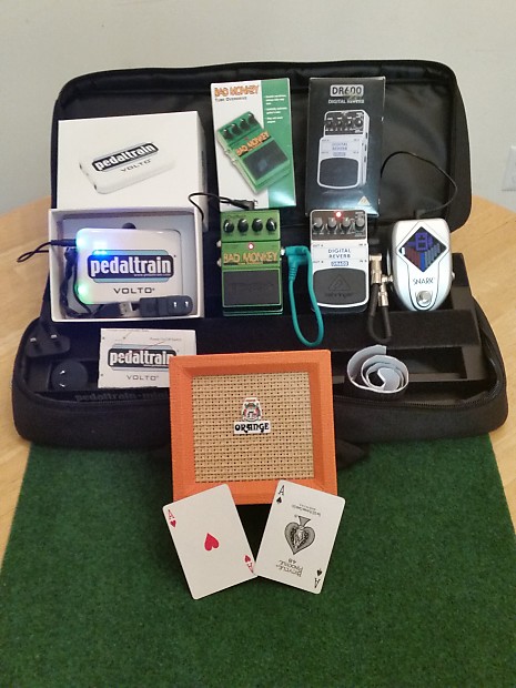 Pedaltrain Mini Pedalboard w/ LOADS of extras! | Reverb