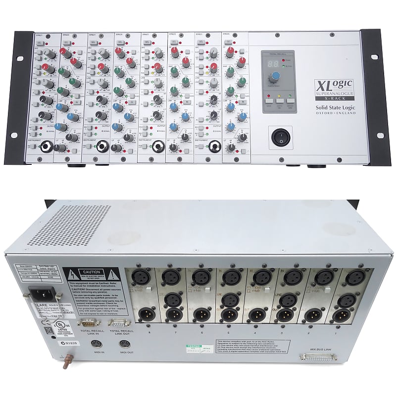 Solid State Logic SSL XLogic X-Rack 4x XR621 + 4x | Reverb Australia