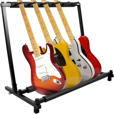 Multi Guitar Rack Stand Foldable Universal Display Rack | Reverb