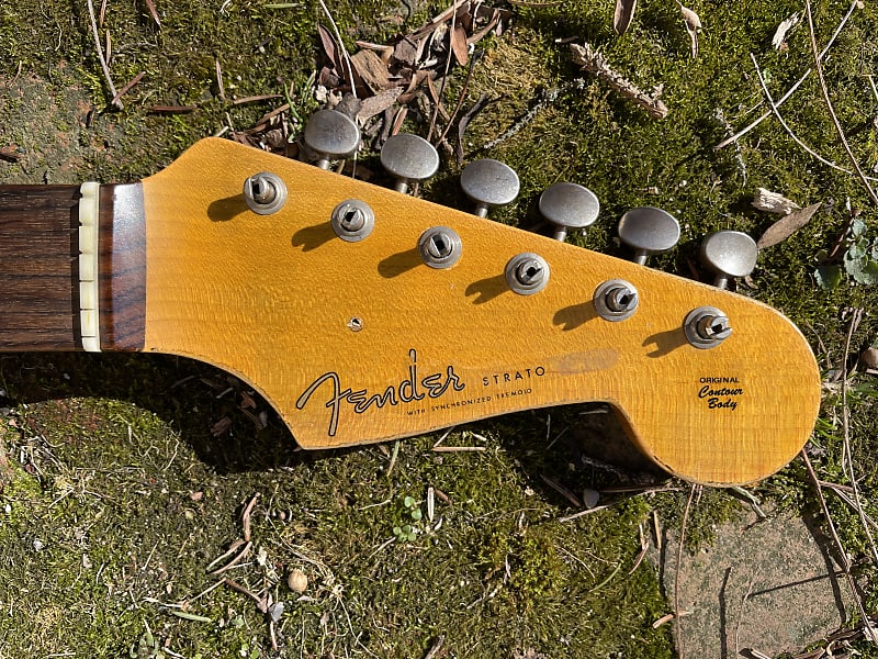 Fender Custom Shop Strat Neck- Relic Rosewood | Reverb