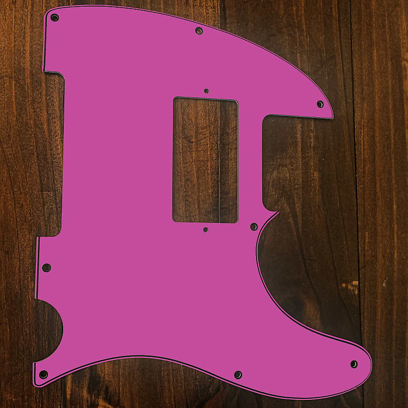 Pink Telecaster style Pickguard 2021 by Carmedon(Matte), 1 | Reverb UK