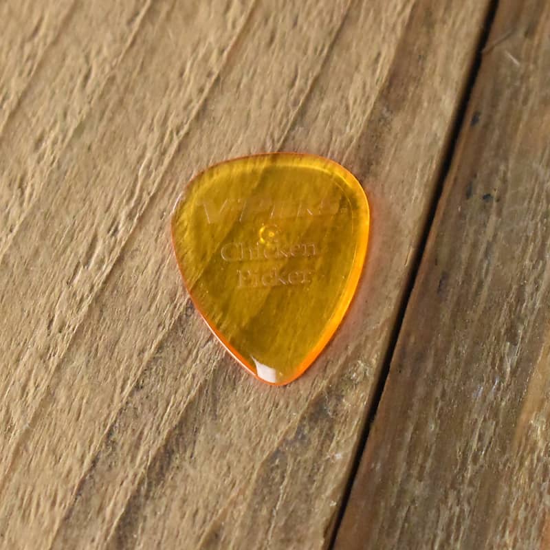 V-Picks Chicken Picker 1.5mm Amber Guitar Pick - Single | Reverb