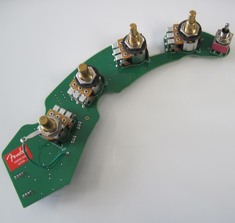 Fender American Ultra Precision Bass Preamp PCB Assy | Reverb