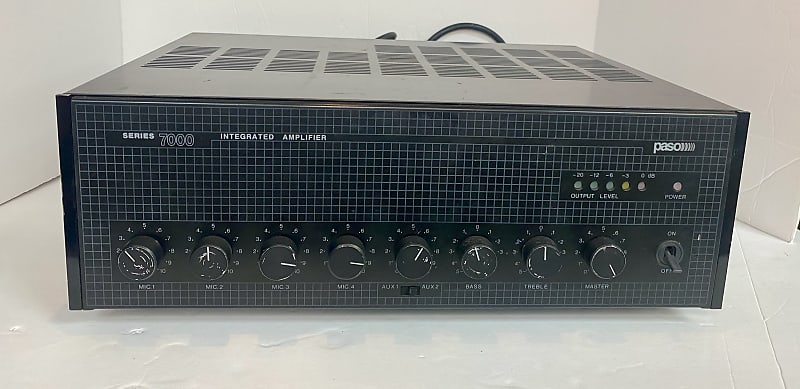 Paso Series 7000 Integrated Amplifier | Reverb UK