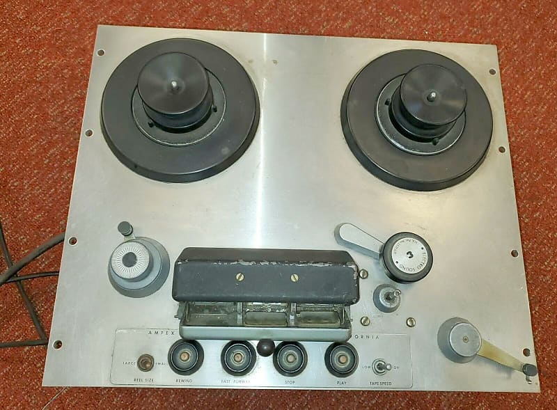 Vintage AMPEX 350 / 351 Reel To Reel Transport Tape Recorder | Reverb
