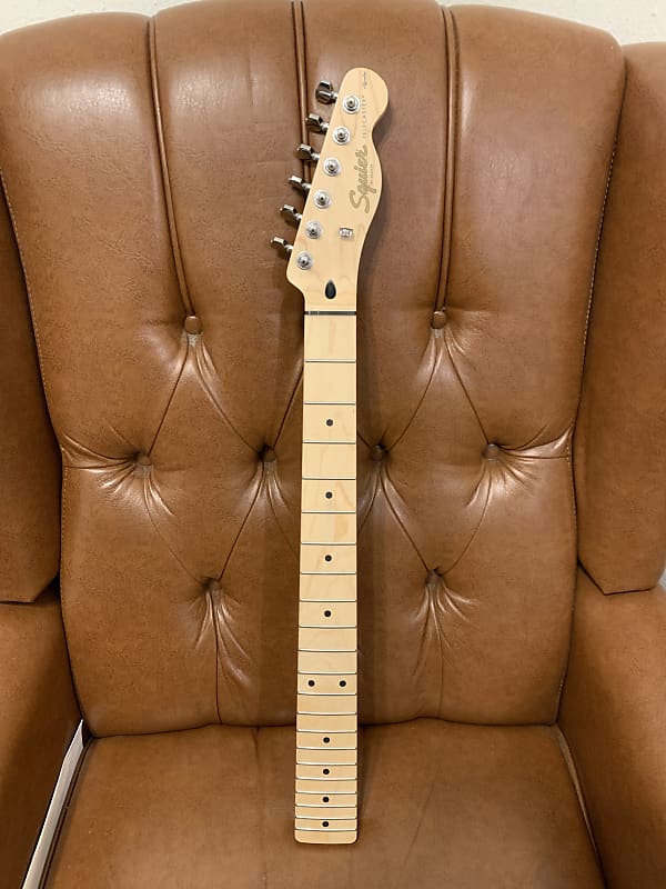 Squier Affinity Telecaster Neck 2021 Maple 21 Fret Tele with | Reverb
