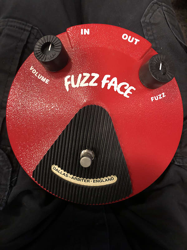 Dallas Arbiter Fuzz Face JHF2 Vintage 1986 - 1992 - Red | Reverb