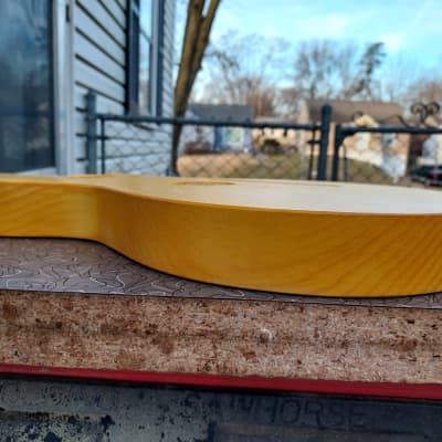 Guitar Body LP Jr./Telecaster Hybrid Style Nitro Finish | Reverb